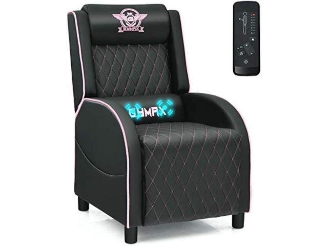Click here for GYMAX Massage Gaming Recliner Chair  Ergonomic Rac... prices