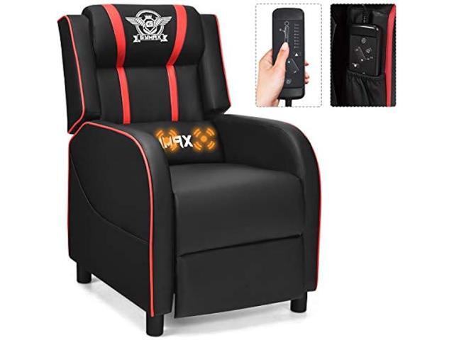 Click here for GYMAX Gaming Recliner  Massage Gaming Chair with A... prices