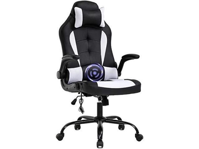 Click here for Massage Gaming Chair Office Chair Ergonomic PU Lea... prices