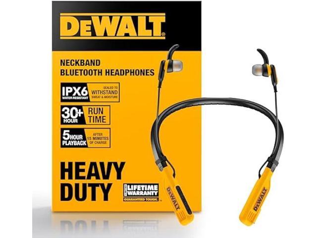 Click here for DEWALT Heavy Duty Bluetooth Neckband Headphones  W... prices