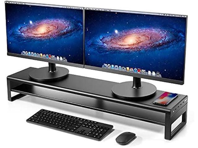 Click here for Vaydeer 2 Tiers Dual Monitor Stand Aluminum Monito... prices