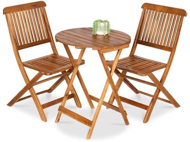 Click here for Best Choice Products 3-Piece Acacia Wood Bistro Se... prices