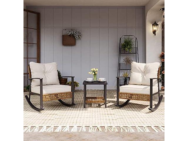 Click here for LAUSAINT HOME 3-Piece Rocking Bistro Set  Outdoor... prices