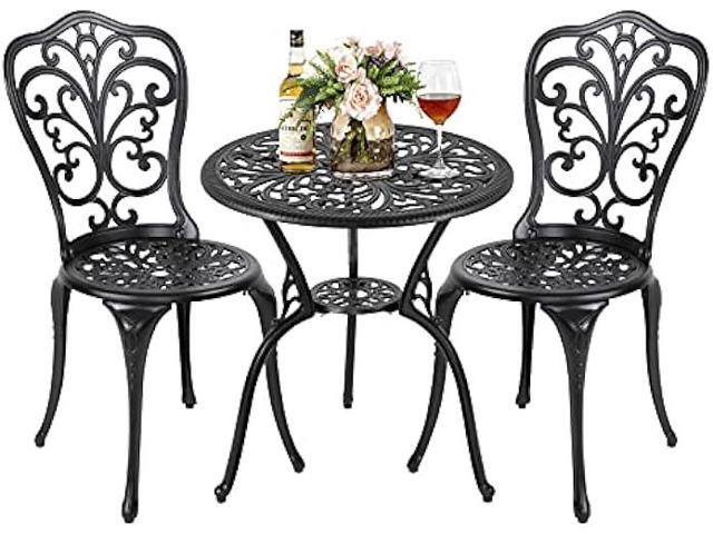 Click here for NUU GARDEN 3 Piece Outdoor Bistro Table Set  All W... prices