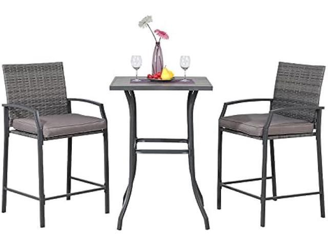 Click here for OC Orange-Casual 3-Piece Patio Bar Set  All-Weathe... prices