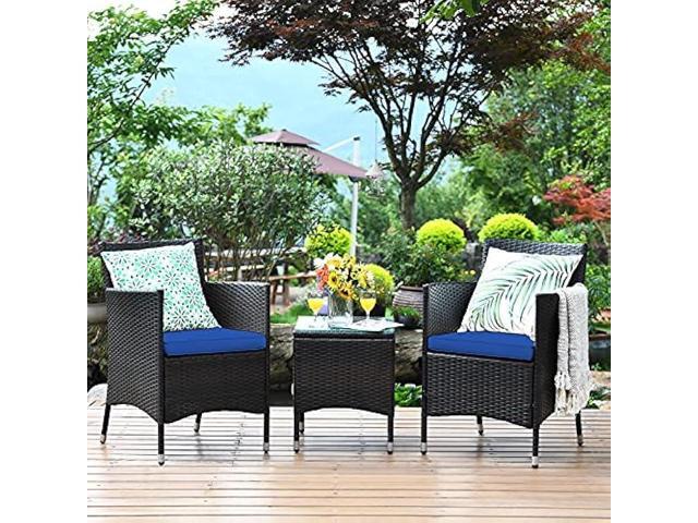 Click here for Tangkula Patio Furniture Set 3 Piece  Outdoor Wick... prices