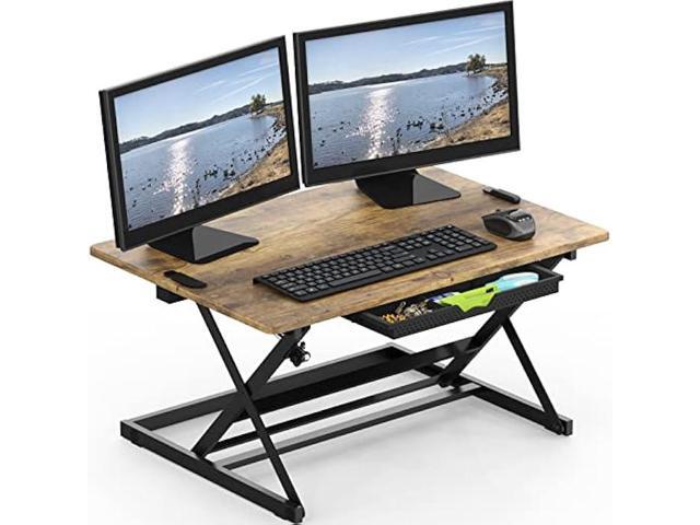 Click here for SHW 32 Over Desk Height Adjustable Standing Desk w... prices