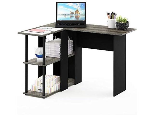 Click here for Furinno Abbott L-Shape Computer Desk with Bookshel... prices