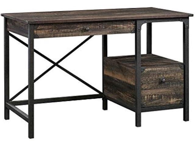 Click here for Sauder Steel River Desk  Industrial Office Desk wi... prices