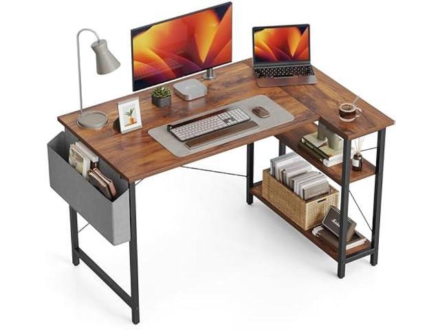 Click here for CubiCubi L Shaped Desk  40 Inch Computer Desk with... prices