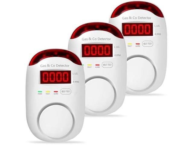 Click here for 3 Packs Combination Gas & Carbon Monoxide Detector... prices