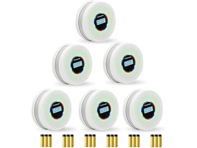 Click here for 6 Pack Upgraded Combination Smoke and Carbon Monox... prices