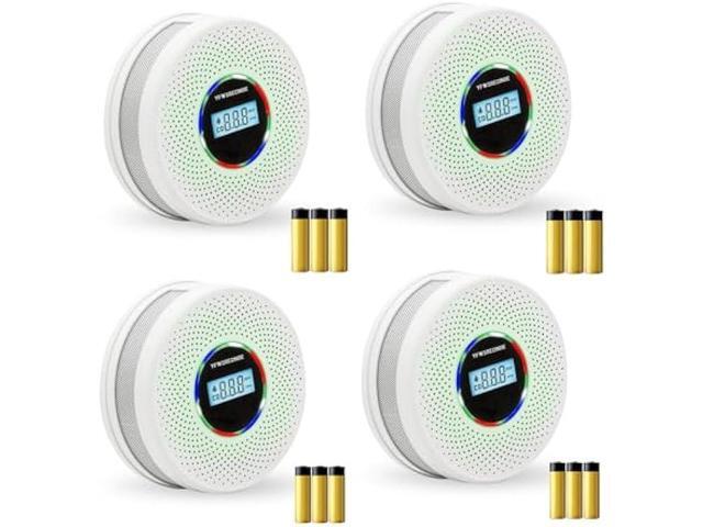 Click here for 4 Pack Upgraded Combination Smoke and Carbon Monox... prices