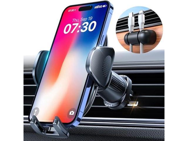 Click here for YRU Car Phone Holder [2025 Upgraded Metal Hook Cli... prices
