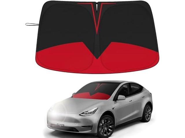 Click here for Black Sunshade for Tesla Model 3/Y  Front Windshie... prices