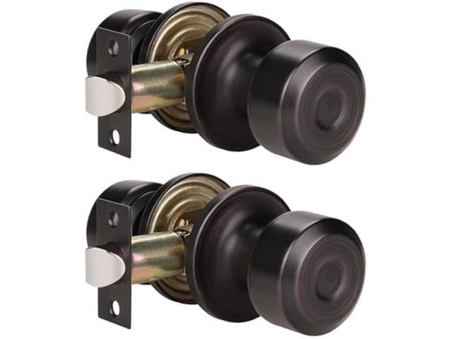 Click here for KNOBWELL Interior Passage Door Knob  Oil Rubbed Br... prices