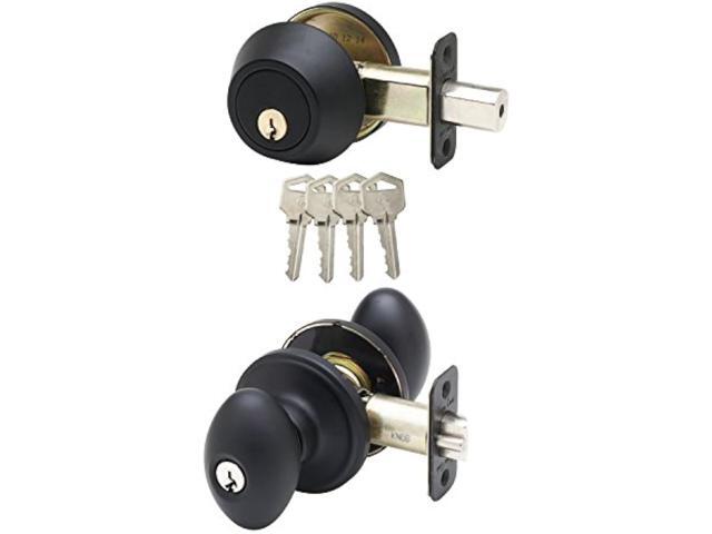 Click here for Copper Creek EKDB141BC Egg Door Knob Keyed Alike w... prices