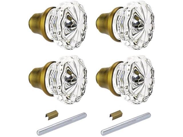 Click here for Toptoo 2 Sets Glass Door Knobs - Old Style  Vintag... prices