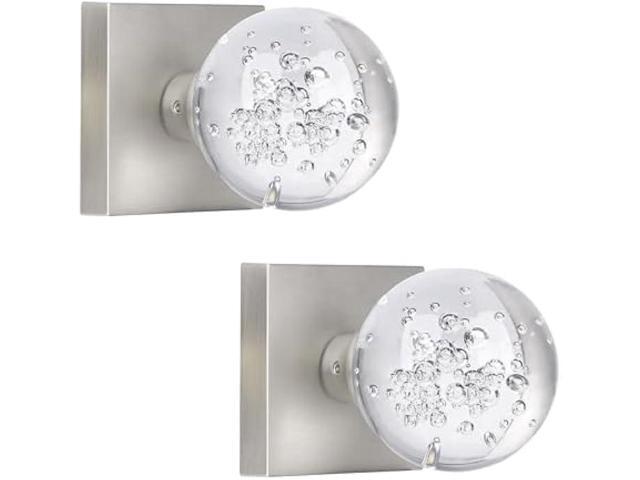 Click here for 2 Pack Crystal Glass Dummy Door Knobs Interior  Ha... prices