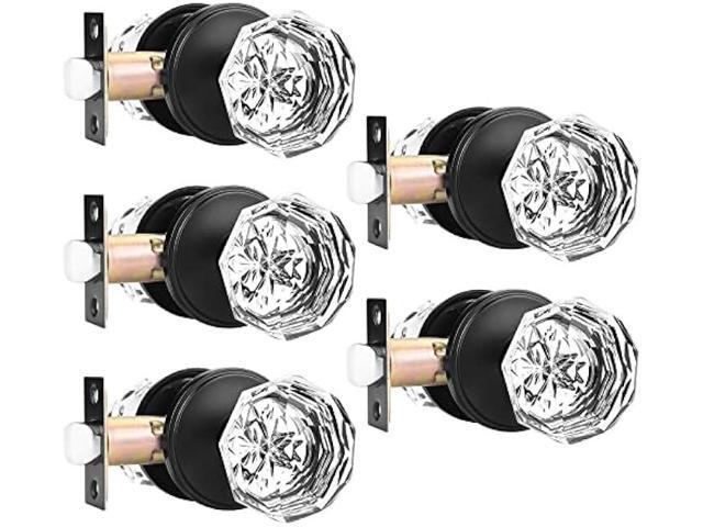 Click here for Orger 5 Pack Passage Crystal Door Knobs  Keyless N... prices