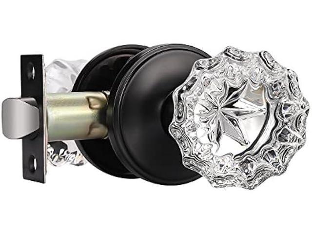 Click here for KNOBWELL 2 Pack Classic Round Glass Door Knobs Int... prices