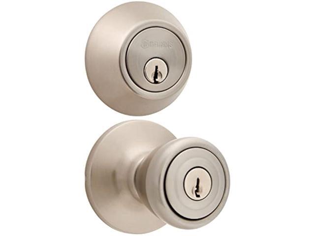Click here for BRINKS - Bell Style Keyed Entry Door Knob and Sing... prices