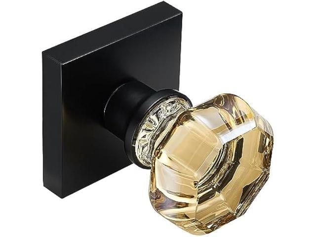 Click here for Champagne Gold Glass Passage Door Knob Non-Locking... prices