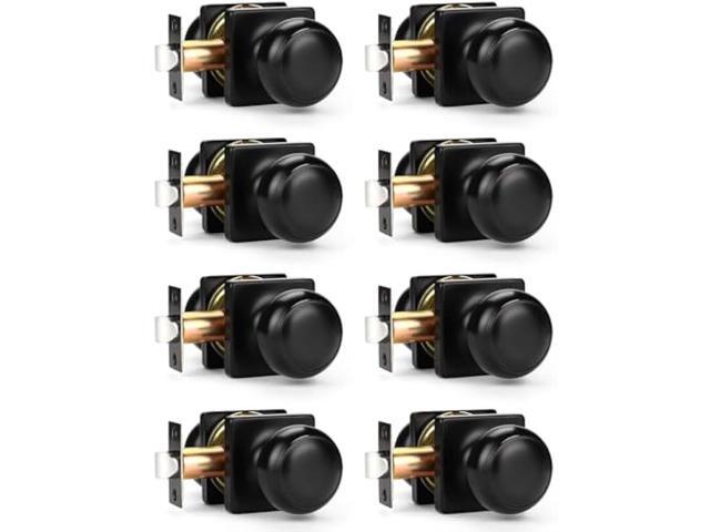 Click here for KNOBWELL 8 Pack Passage Door Knob for Closet Hallw... prices