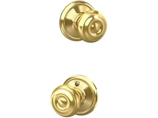 Click here for Schlage F10 GEO 605 Georgian Door Knob  Hall & Clo... prices
