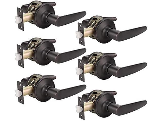 Click here for KNOBWELL 6 Pack Passage Lever Door Handle Non-Lock... prices