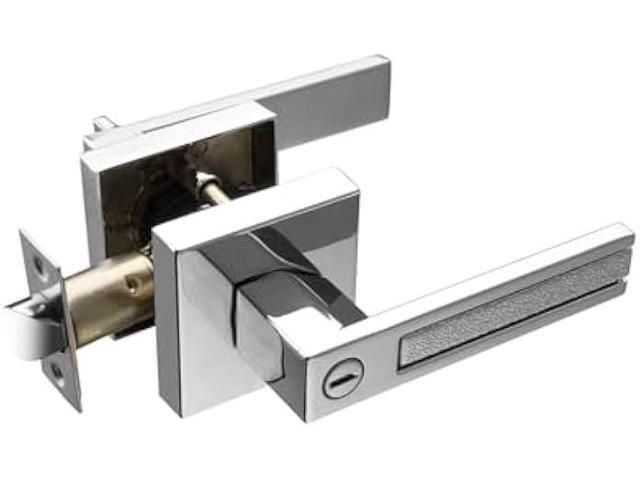 Click here for Bright Chrome Door Handles  Privacy Door Knobs Int... prices