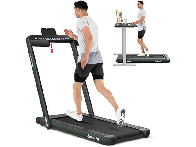 Click here for Goplus 2 in 1 Folding Treadmill with Dual Display... prices