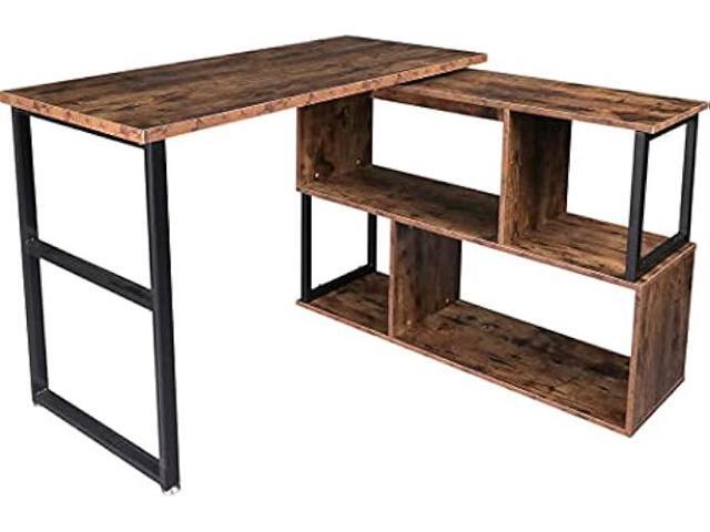 Click here for Tektalk Rotatable Corner Table Retro Desk Corner C... prices