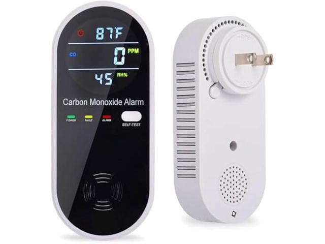Click here for Carbon Monoxide Detector Plug in Wall  WESHLGD Por... prices