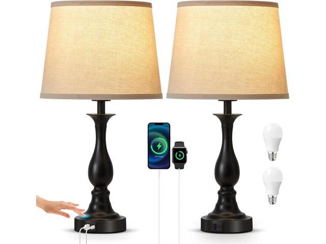 Click here for Bedside Table Lamp Touch Control Bedroom Lamps wit... prices