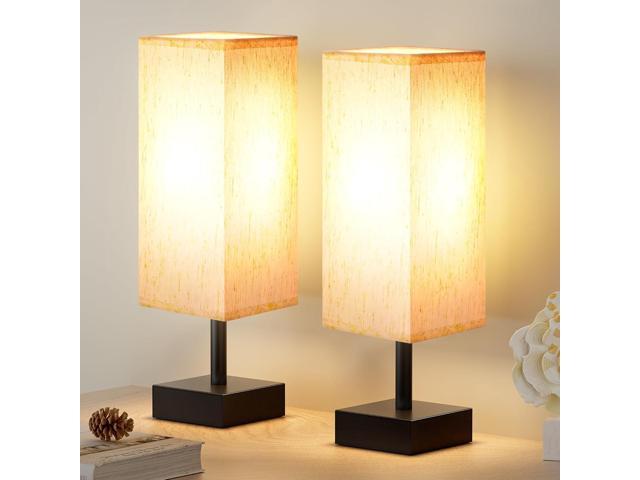 Click here for aooshine Beige Bedroom Table Lamp Set - Bedside La... prices