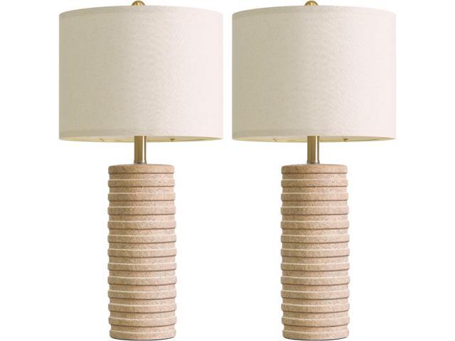 Click here for PoKat 27 Stone-Like Farmhouse Ceramic Table Lamps... prices