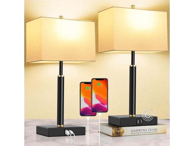 Click here for Touch Bedside Lamps Set of 2 for Nightstand  3-Way... prices