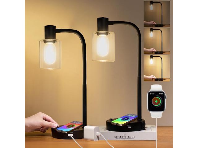 Click here for Industrial Table Lamp with Wireless Charing  Fully... prices