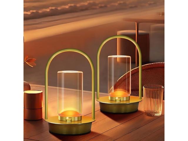 Click here for Portable Outdoor Table Lamps Set of 2  Cordless Ta... prices