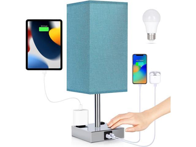 Click here for Bedside Lamp with USB Ports - Touch Control Table... prices