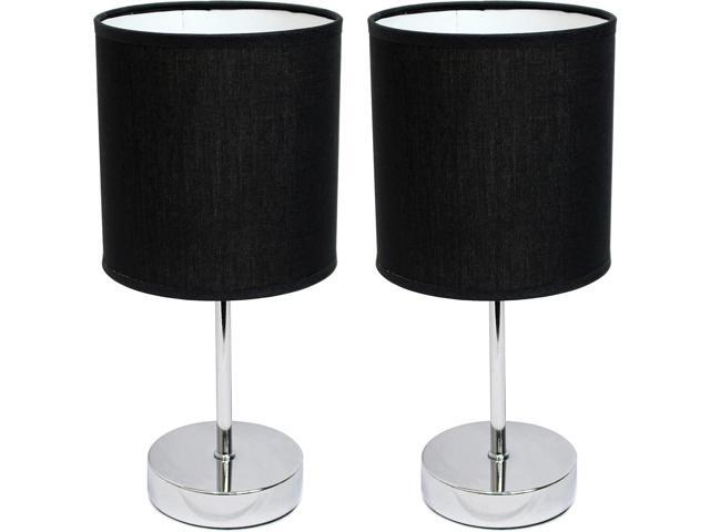 Click here for Simple Designs LT2007-BLK-2PK Chrome Mini Basic Ta... prices