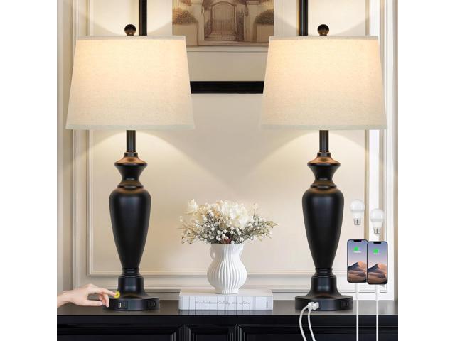 Click here for 30 Tall Table Lamps Set of 2  Touch Control Bedsid... prices