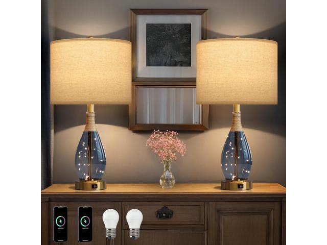 Click here for OYEARS 23 Table Lamps for Living Room Set of 2 Bed... prices