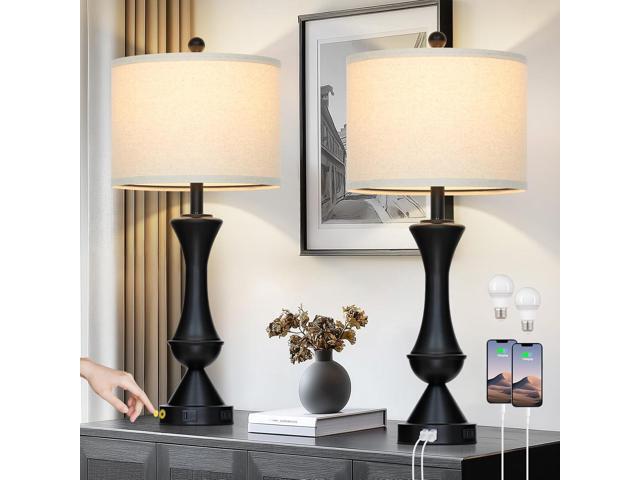 Click here for 29 Black Tall Table Lamps for Living Room  Touch C... prices