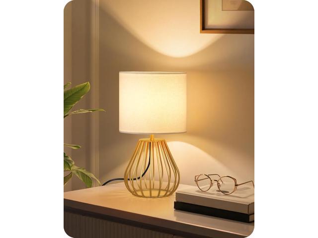 Click here for Gold Table Lamp  Small Gold Bedside Lamp with Meta... prices