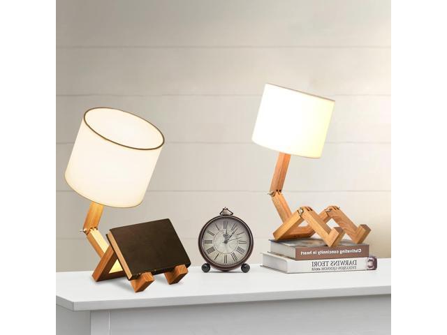 Click here for ELINKUME Robot Desk Lamp Set of 2  Creative Bedsid... prices