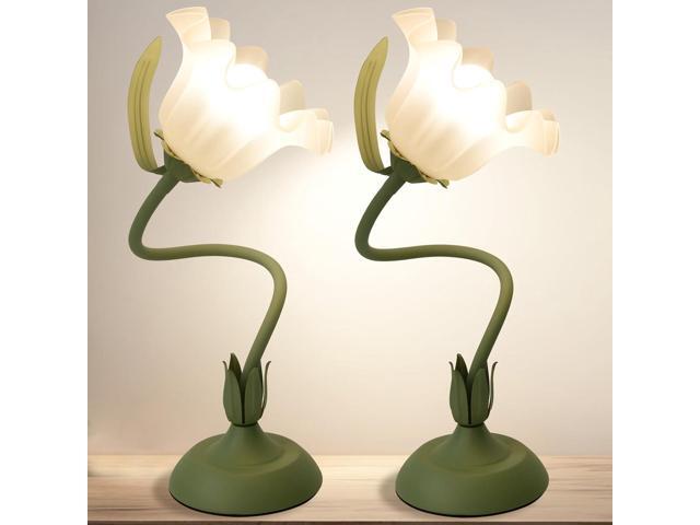 Click here for 2Pack Flower Table Lamp  3 Level Brightness Vintag... prices