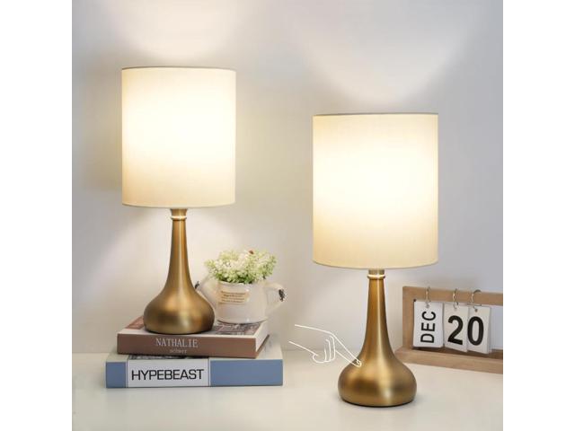 Click here for Boncoo Set of 2 Bedside Touch Lamps  16 Inch Dimma... prices