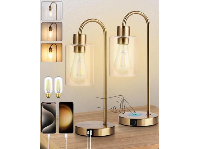 Click here for Bedside Lamps Set of 2  Gold Touch Table Lamp with... prices